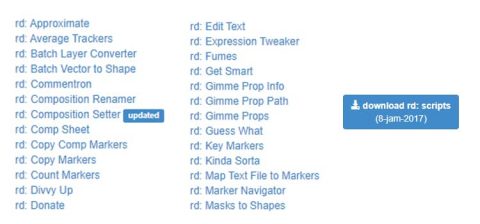 Best After Effects Scripts | pixstacks