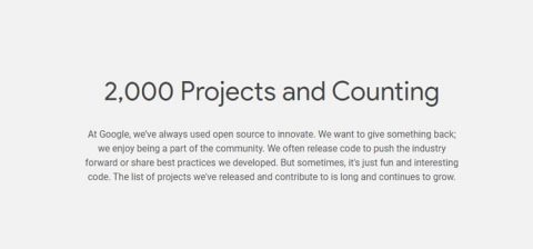 Google Open Source Projects | pixstacks