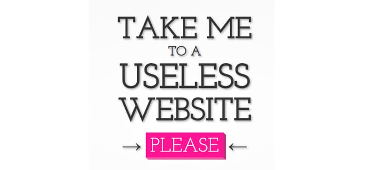 The Useless Web | pixstacks